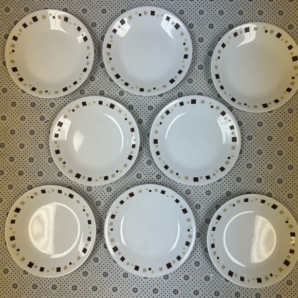 Corelle | Dining | Corelle White Salad Plates Set Elegant Dining Plates ...